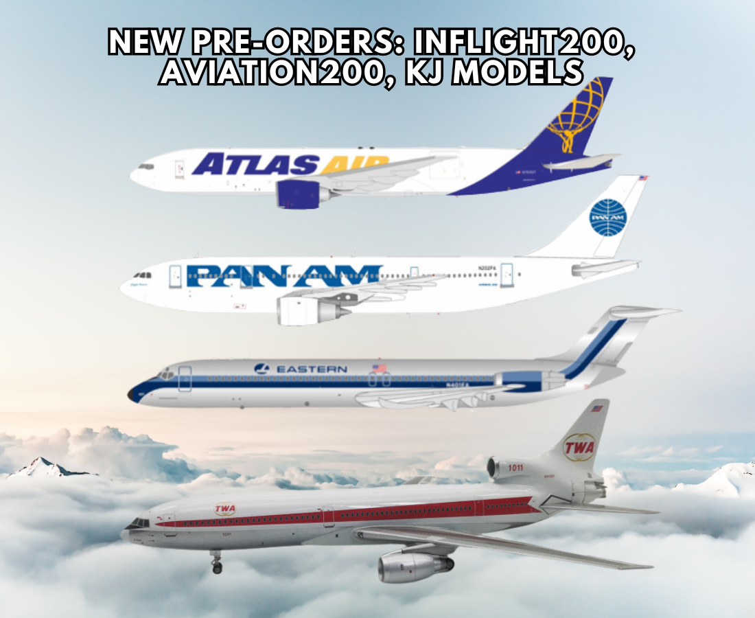 MTS Aviation Models - Gemini Jets, InFlight200, Hobby Master