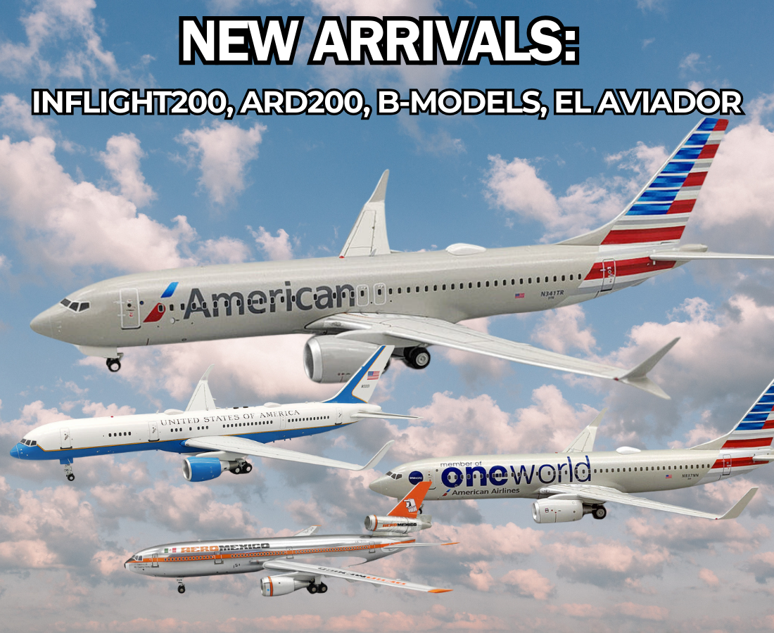 MTS Aviation Models - Gemini Jets, InFlight200, Hobby Master