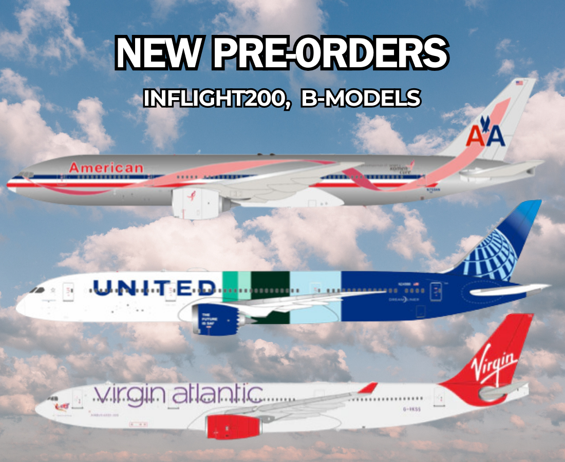 MTS Aviation Models - Gemini Jets, InFlight200, Hobby Master