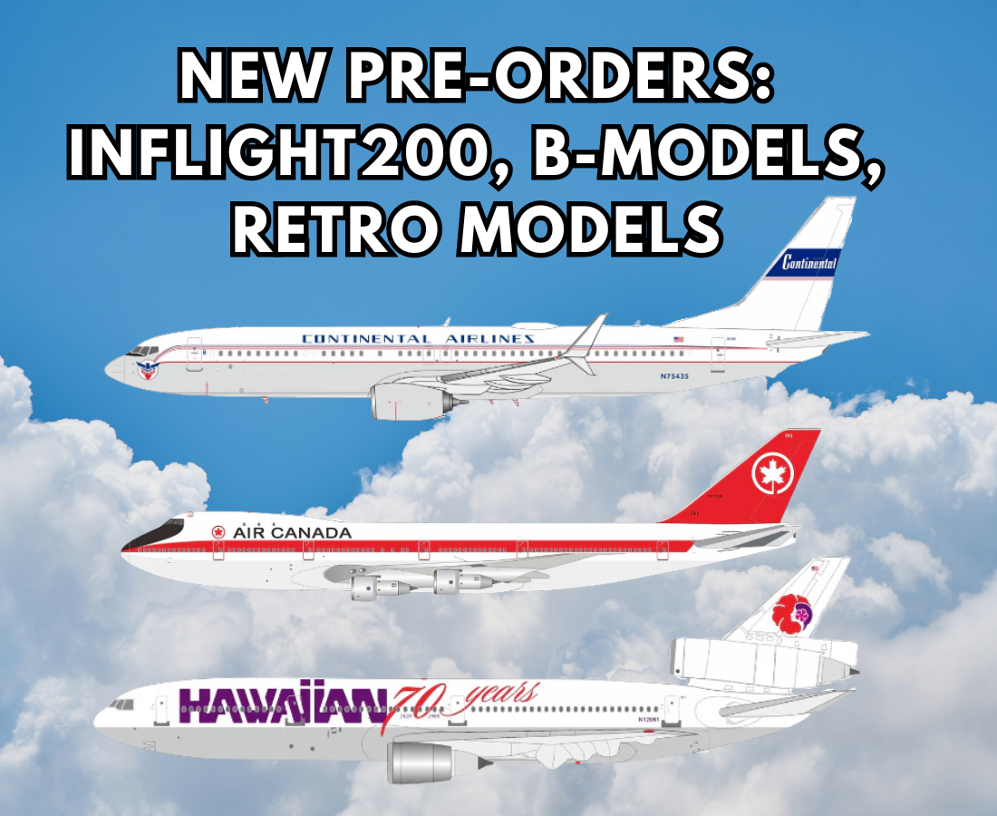 MTS Aviation Models - Gemini Jets, InFlight200, Hobby Master