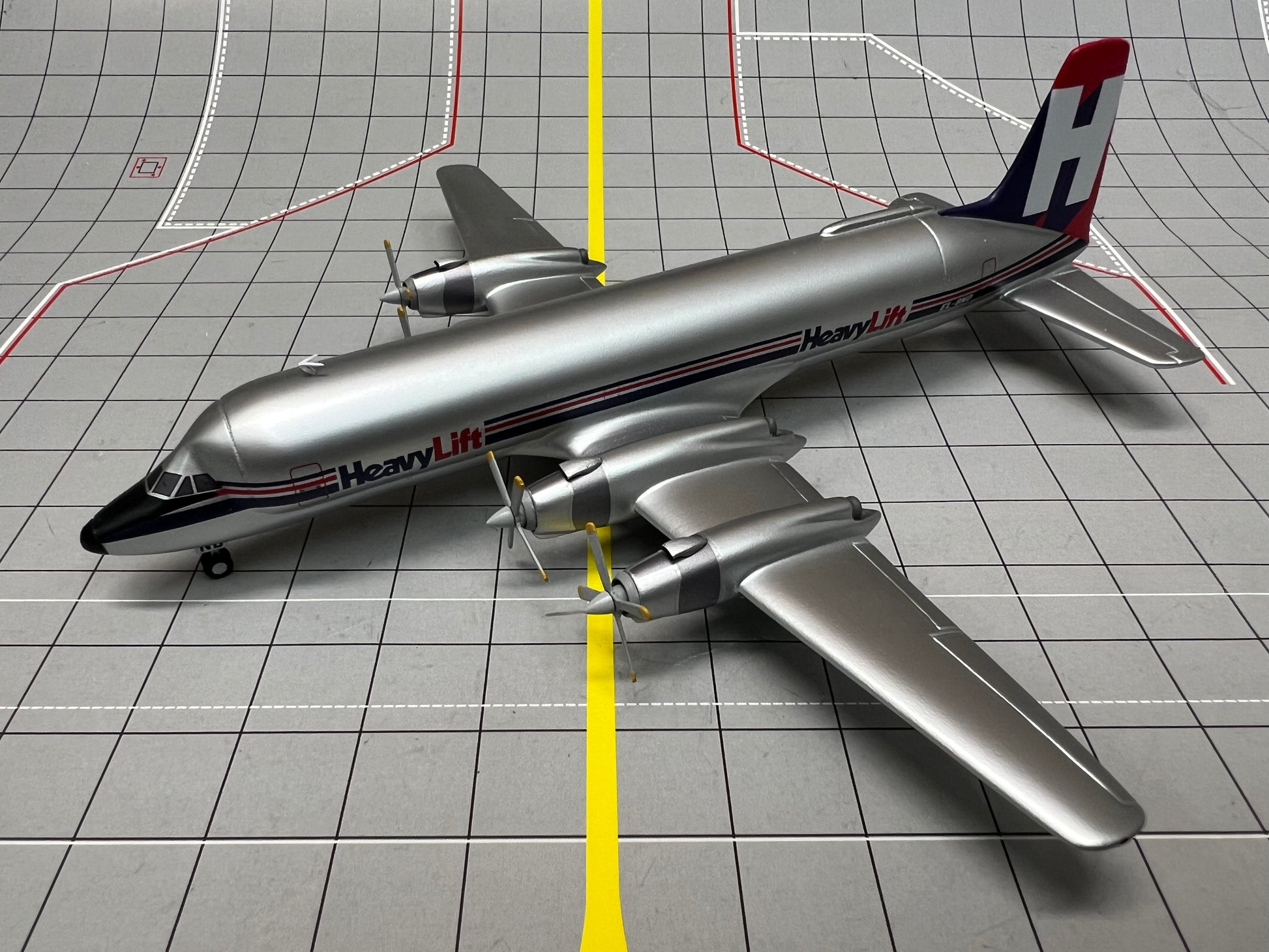 Sky Classics 1:200 Canadair CL-44-0 "Heavylift" -MTS Aviation Models