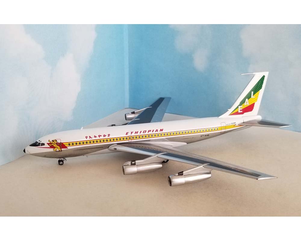 Aero Classics AC211404 1:200 Ethiopian Airlines Boeing 720B Reg. ET-AA ...
