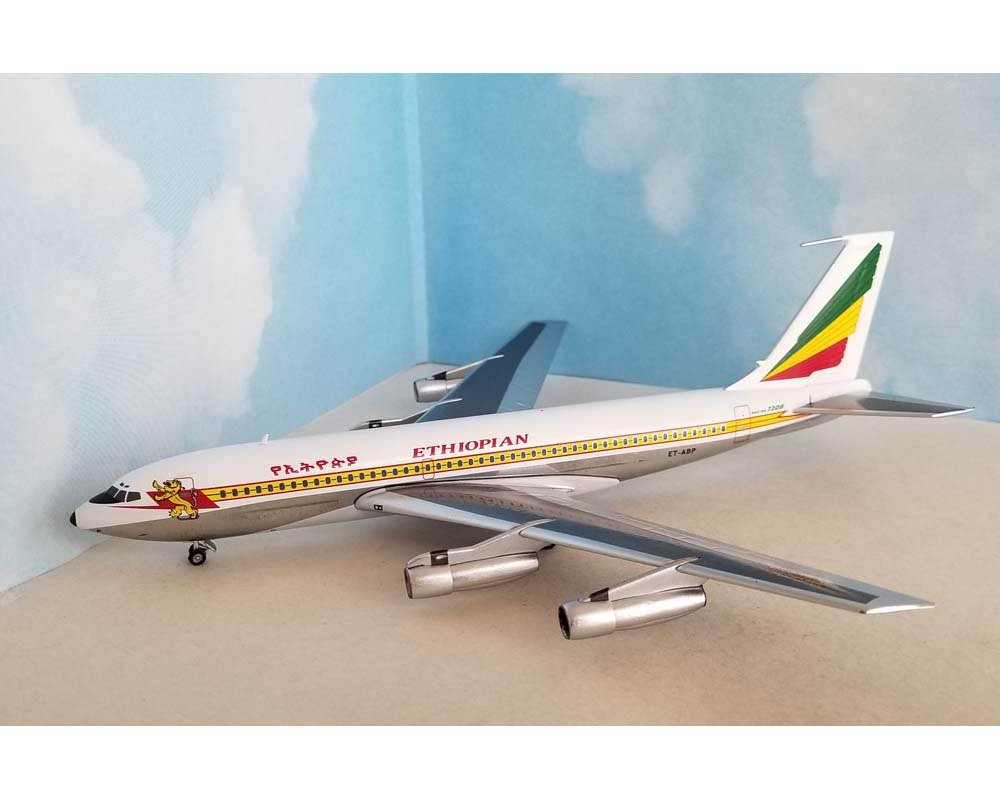Aero Classics AC211405 1:200 Ethiopian Airlines Boeing 720B Reg. ET-AB ...