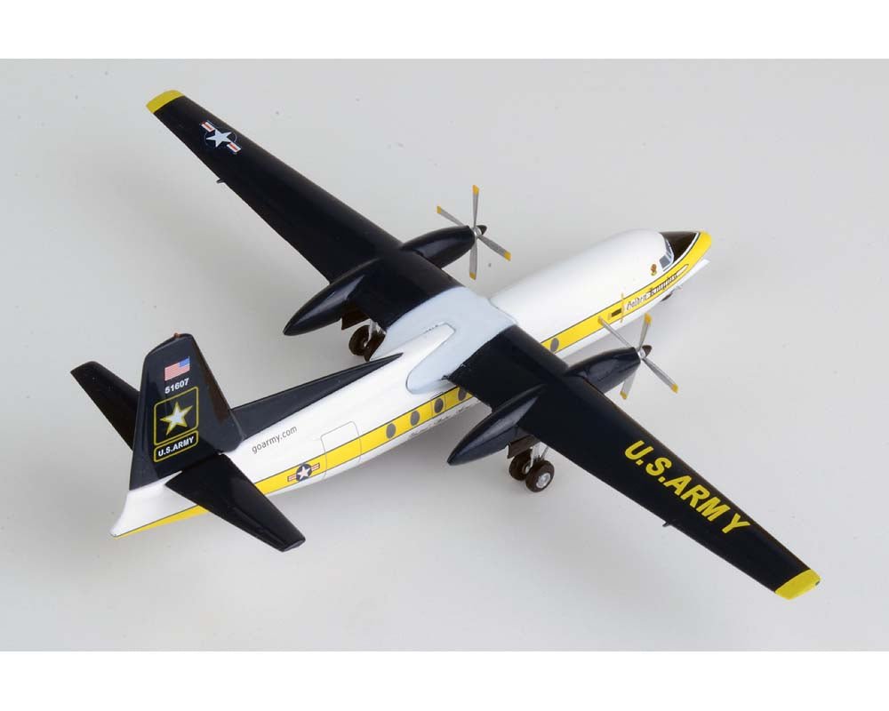 Aero Classics AC219731 1:200 Fokker F-27 US ARMY Golden Knights 51-607 ...