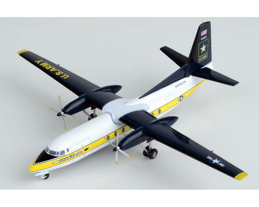 Aero Classics AC219731 1:200 Fokker F-27 US ARMY Golden Knights 51-607 ...