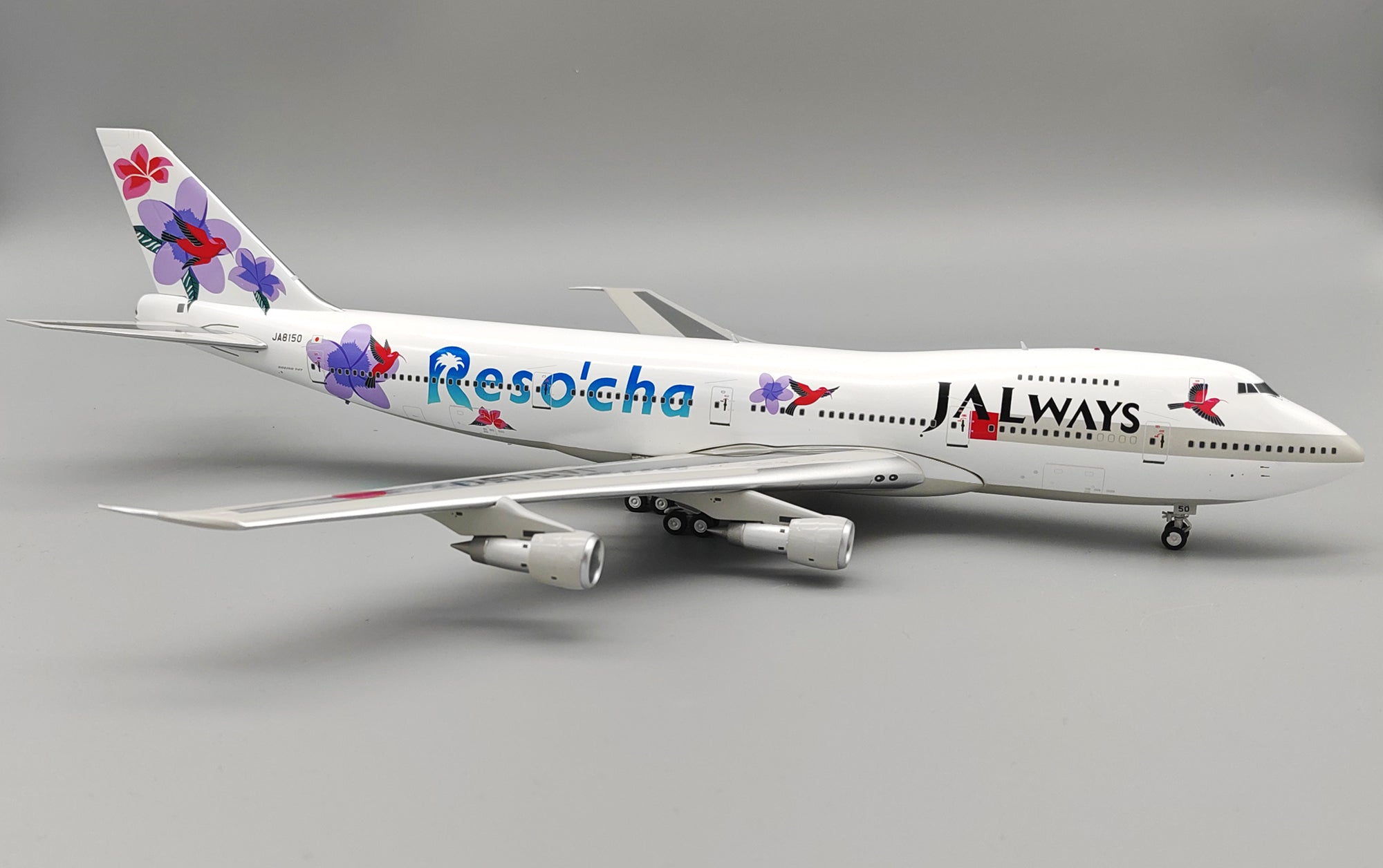B-Models B-742-RES-9150 1:200 JALways - Reso`cha Boeing 747-246B JA8150 -mts aviation models ...