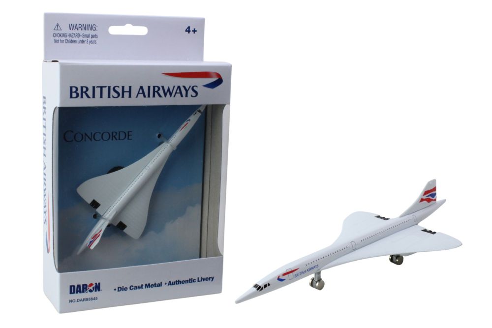 British Airways Concorde Single Plane DAR98845 – MTS Aviation Models