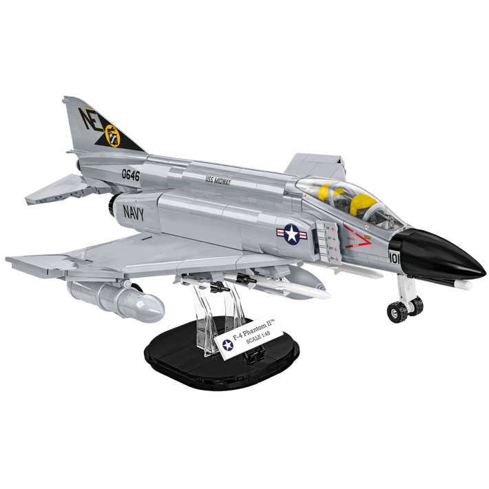 COBI 5897 F-4 Phantom II Jet Fighter USS Midway – MTS Aviation Models