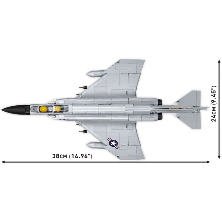 COBI 5897 F-4 Phantom II Jet Fighter USS Midway – MTS Aviation Models