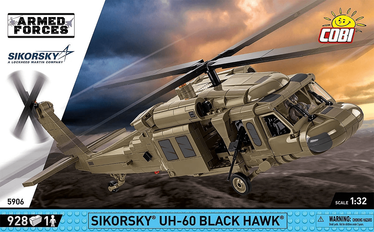 Cobi 5906 1:48 Armed Forces Sikorsky UH-60 Black Hawk – MTS Aviation Models