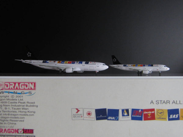 Dragon Wings 55378-03 1:400 Austrian Airlines Airbus 320 & Airbus A330 ...