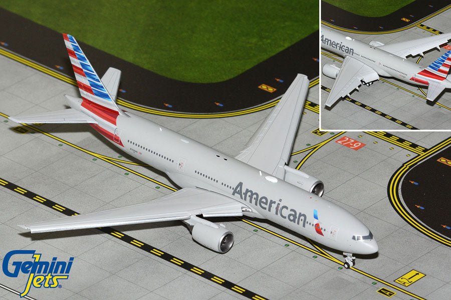 Gemini Jets GJAAL2359F 1:400 American Airlines Boeing 777-200ER – MTS ...