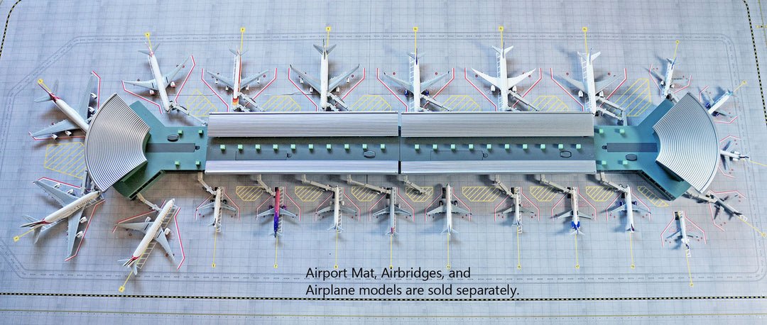 Gemini Jets GJARPTC 1:400 Deluxe Airport Terminal set Double Rotunda ...