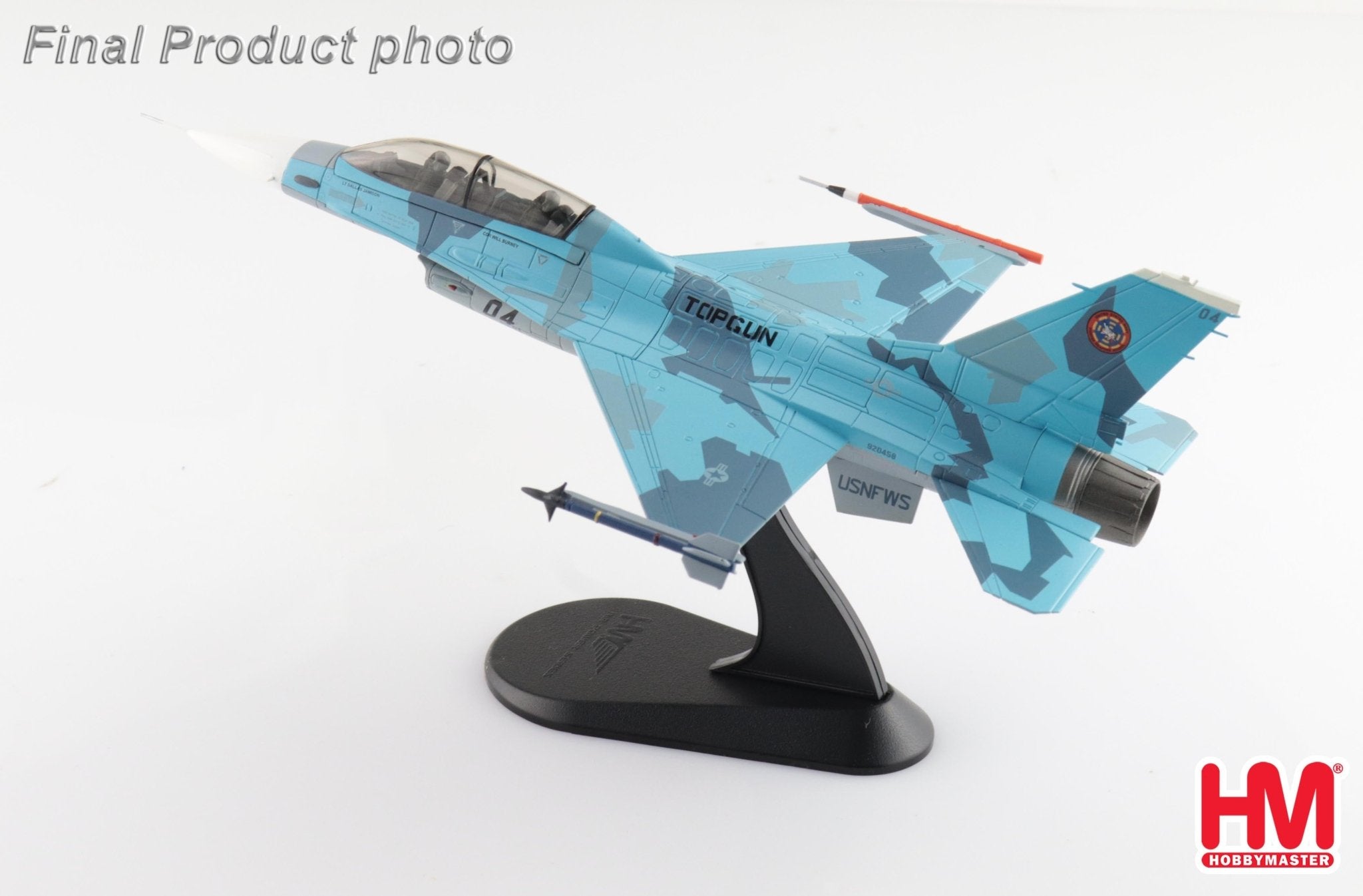 Pre-Order Hobby Master HA38019 1:72 Lockheed F-16B "Top Gun" 04 ...