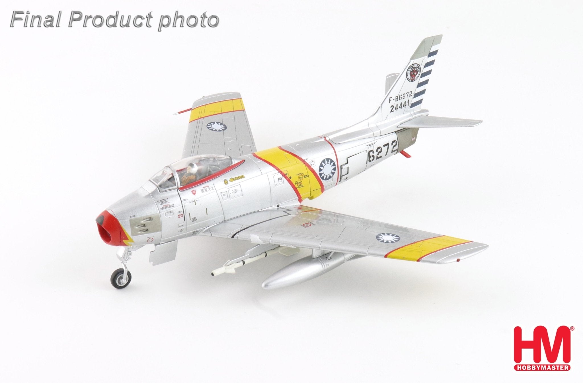 Hobby Master HA4331 1:72 F-86 Sabre No. 6272, China People's – MTS ...
