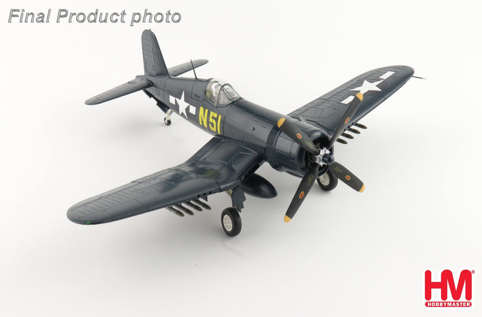 Hobby Master HA8227 1:48 F4U-4 Corsair N51, John Glenn, VMF-155 – MTS ...