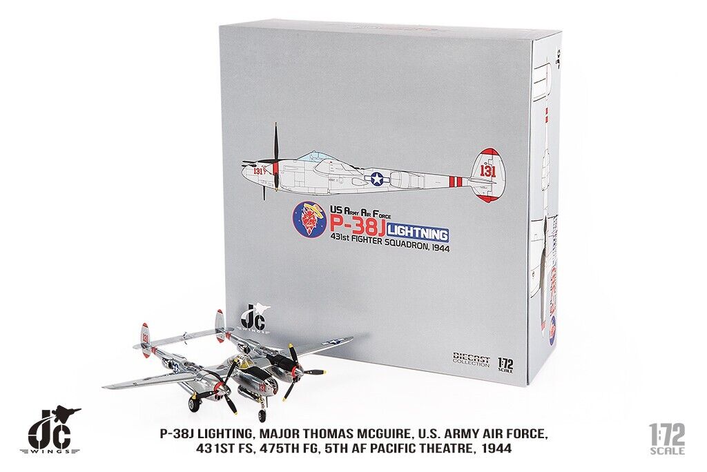 JC Wings JCW-72-P38-003 1:72 P-38J Lighting U.S. Army Air Force, 5th ...