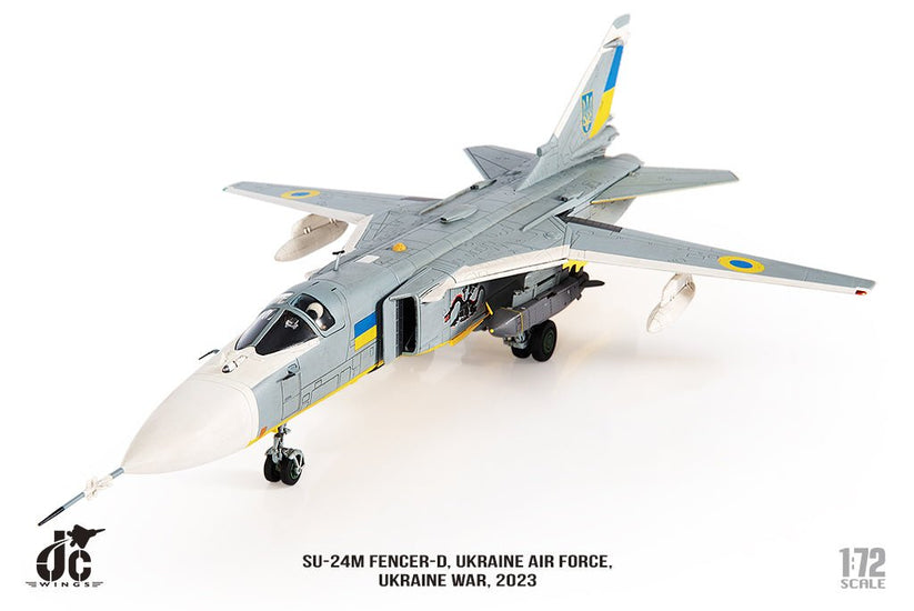 JC Wings JCW-72-SU24-001 Sukhoi SU-24M Fencer-D Ukrainian Air Force ...