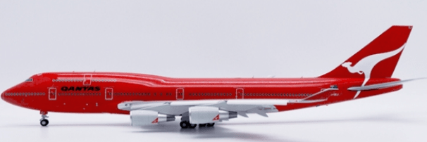 JC Wings XX20376 1:200 Qantas Boeing 747-400 "All Red" Flaps Down – MTS Aviation Models