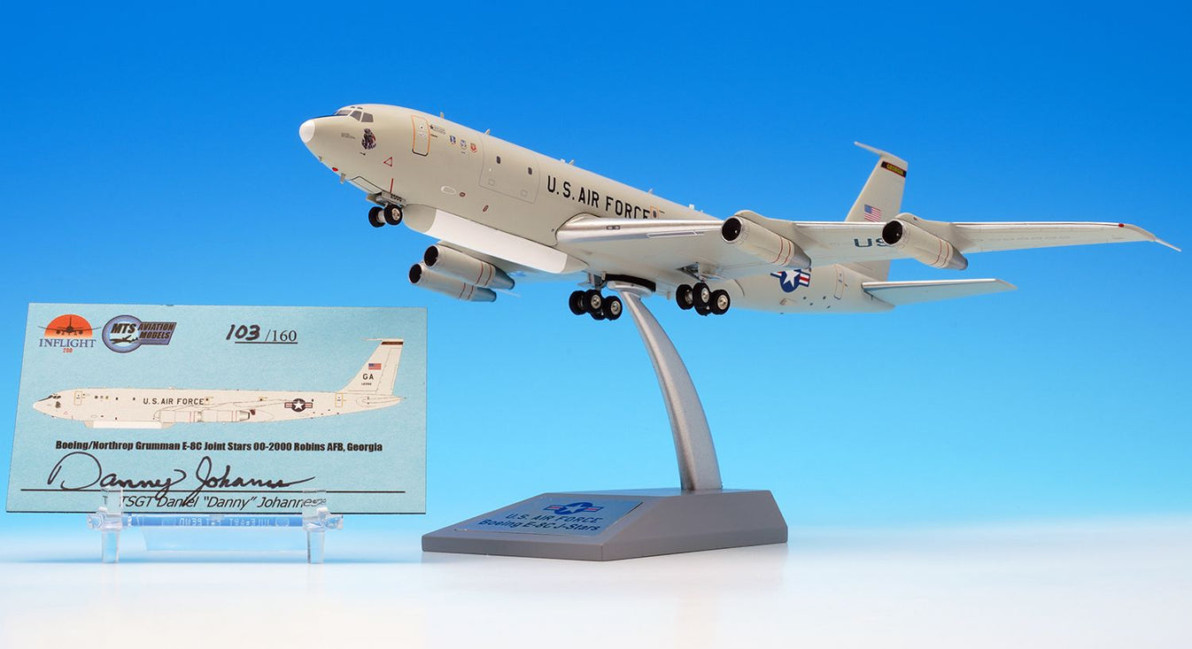 MTS Exclusive MTSE8USAFSIG 1:200 E-8C Joint Stars 00-2000 Robins AFB S ...