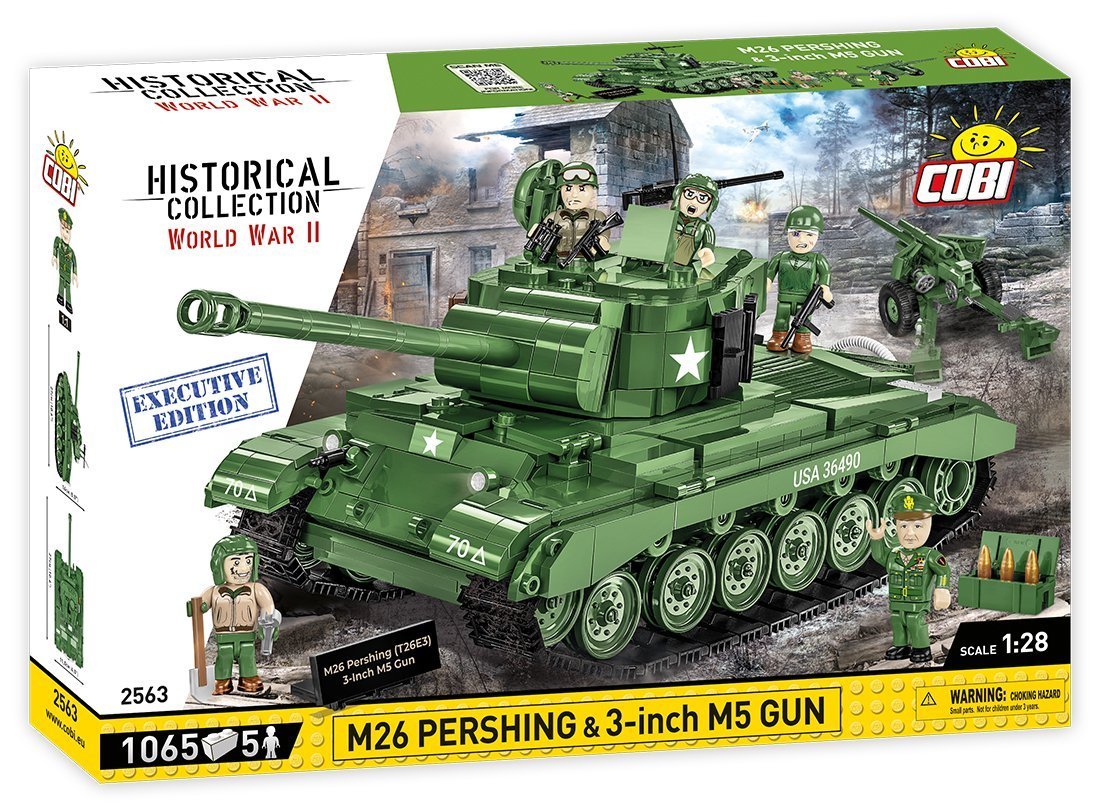 NC Cobi 2563 M26 Pershing & 3" M5 Gun -MTS Aviation Models