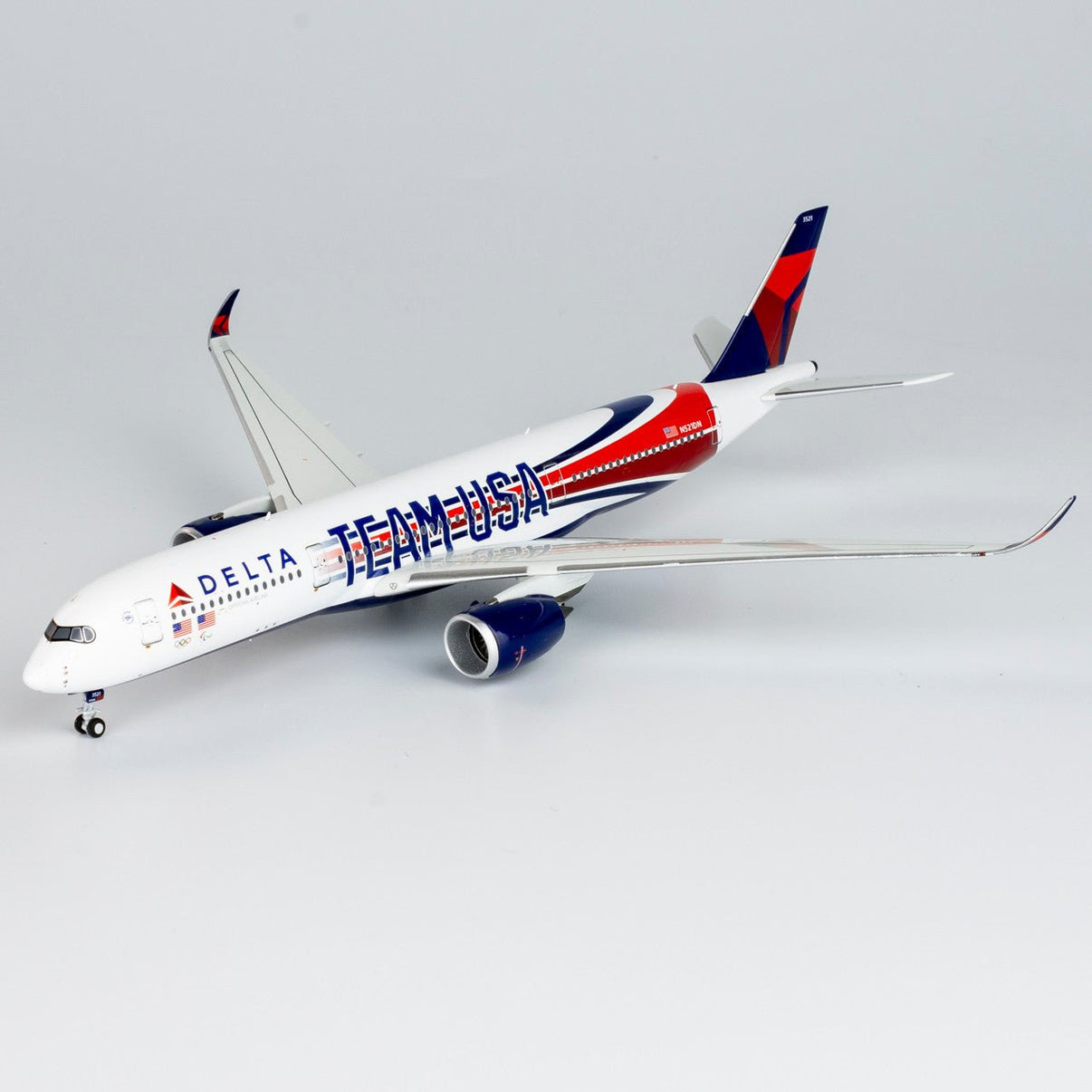 NG Models 39082 1:400 Delta Air Lines A350-900 N521DN (TEAM USA #2 ...