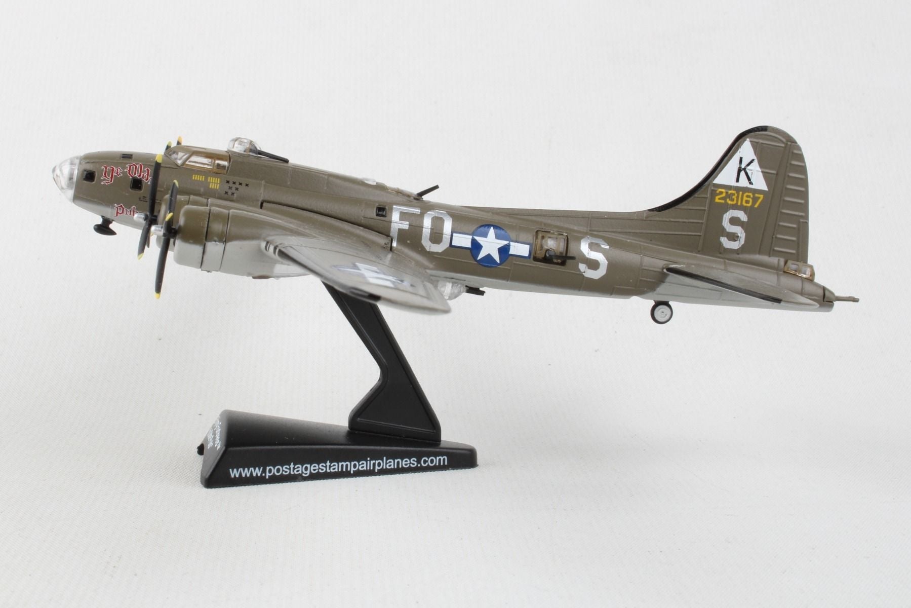 Postage Stamp PS5402-2 1:155 B-17 Flying Fortress – MTS Aviation Models