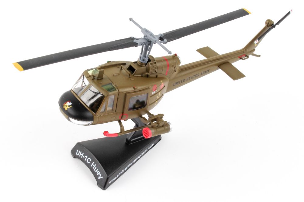 Postage Stamp PS5601 UH-1C US Army Huey Gunship 1st Cavalry Division ...