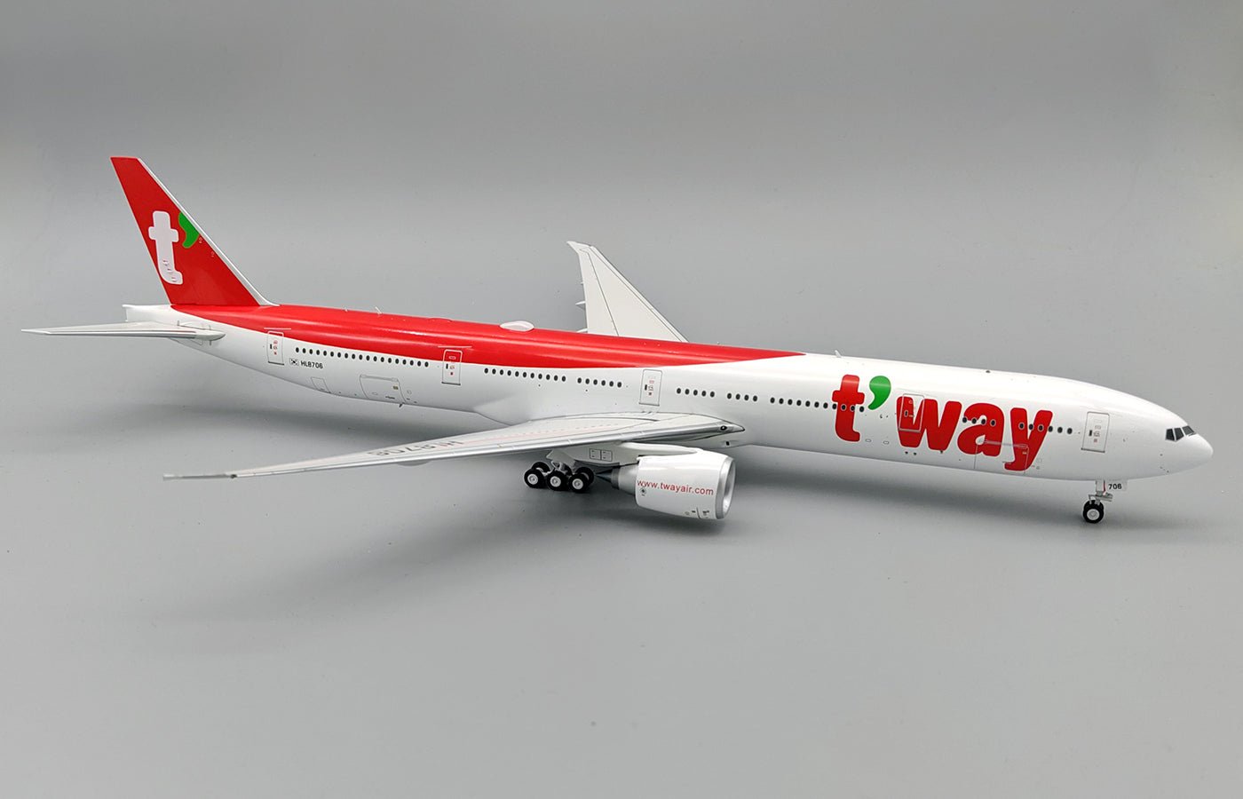 B-Models B-773-TW-706 1:200 T'way Air Boeing 777-367/ER HL8706 – MTS ...