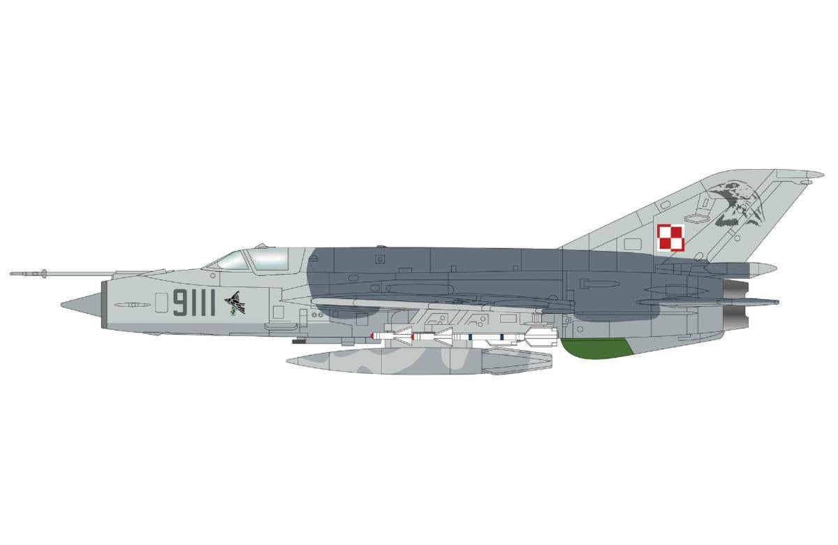 Hobby Master HA0115 1:72 MIG-21MF "Polish Air Force" – MTS Aviation Models