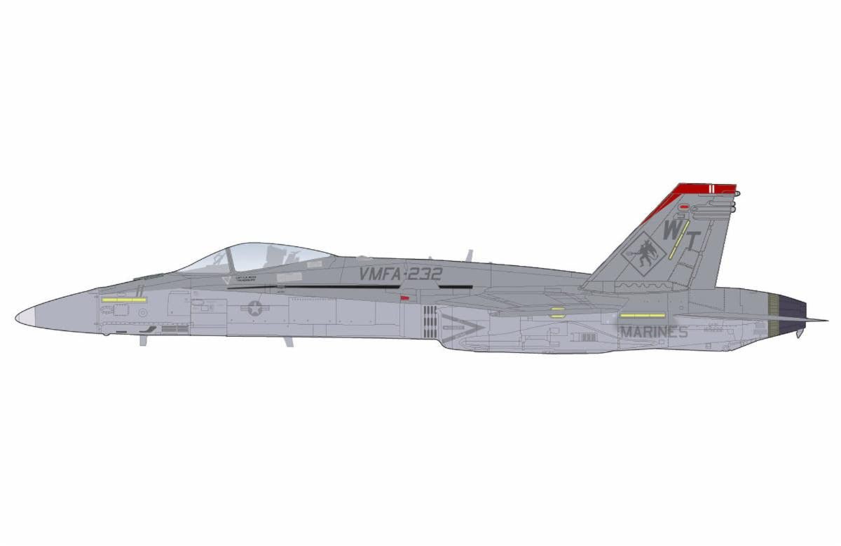 Hobby Master HA3588 1:72 F/A-18C "Red Devils" – MTS Aviation Models