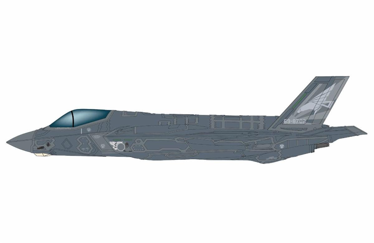 Hobby Master HA4443 1:72 F-35A Lightning II 69-8702 – MTS Aviation Models