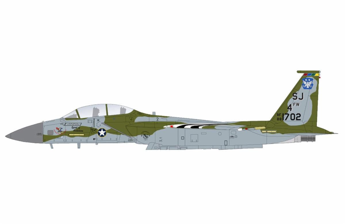 Hobby Master HA4548 1:72 F-15E "Spirit of Goldsboro" 88-1702 – MTS ...