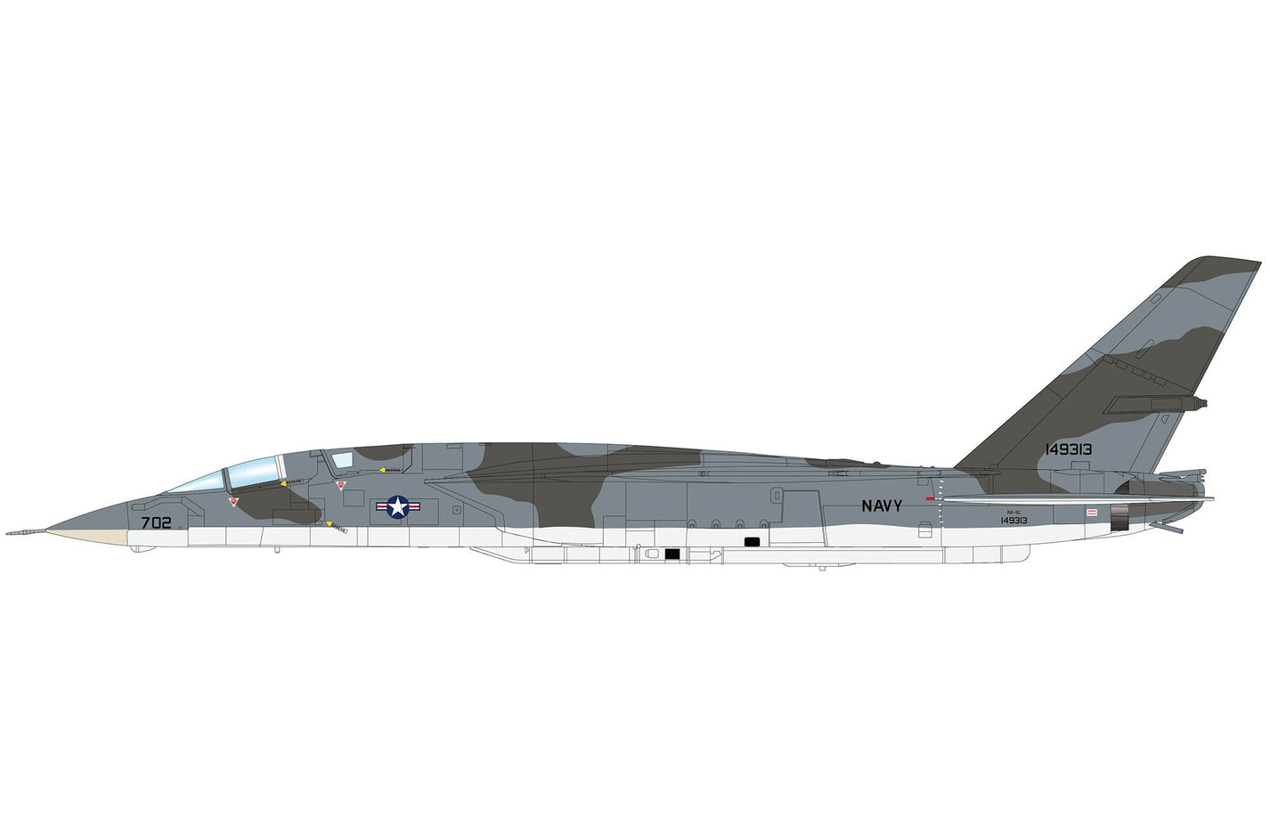 Hobby Master HA4710 1:72 RA-5C "Experimental Scheme" 149313, RVAH-6 ...