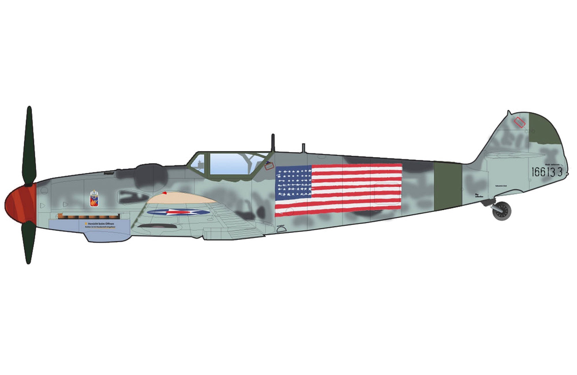 Hobby Master HA8767 1:48 BF 109G-6 "Capt. Constantin Cantacuzino" – MTS ...