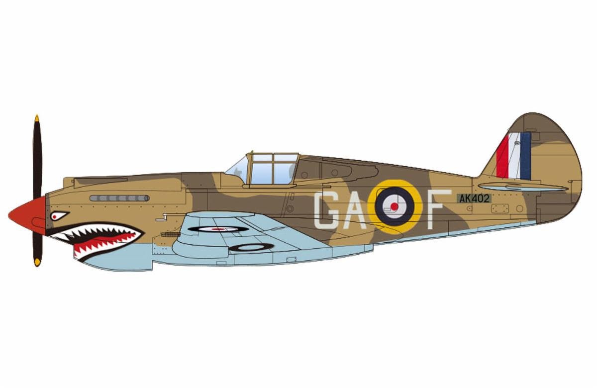 Hobby Master HA9205 1:72 Tomahawk Mk. IIB "Neville F. Duke" – MTS ...