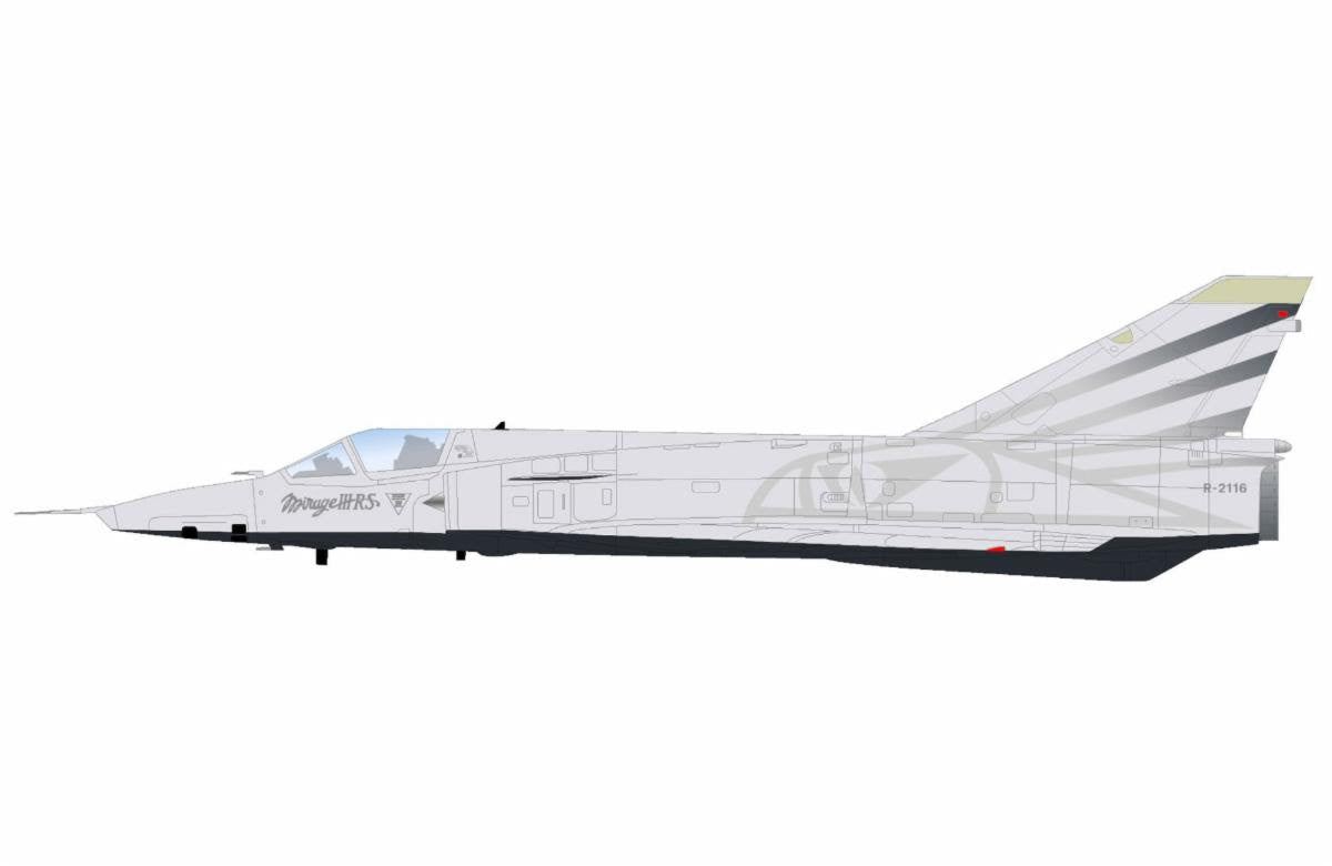 Hobby Master 1:72 Mirage IIIRS "Swiss Farewell" R-2116, Staffel 10, Sw ...
