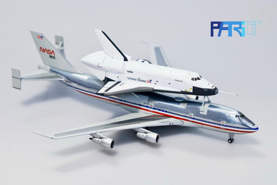 Patriot Model PT-400-023RLG 1:400 Boeing 747-123 NASA N905NA & Space S ...