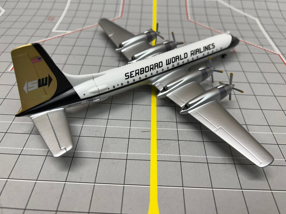 Sky Classics 1:200 Canadair CL-44 "Seaboard World" -MTS Aviation Models