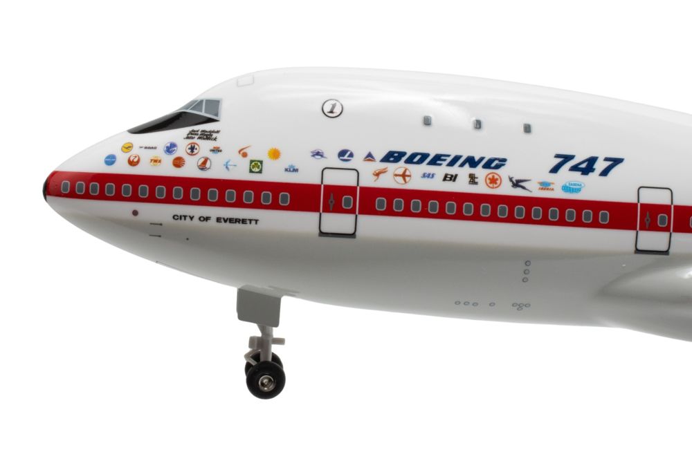 SkyMarks SKR1165 1:200 Boeing 747-100 City of Everett – MTS Aviation Models