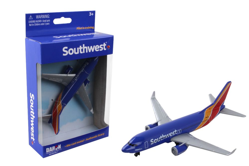 Daron RT8184-1 Southwest 737 Single Plane New Livery – MTS Aviation Models