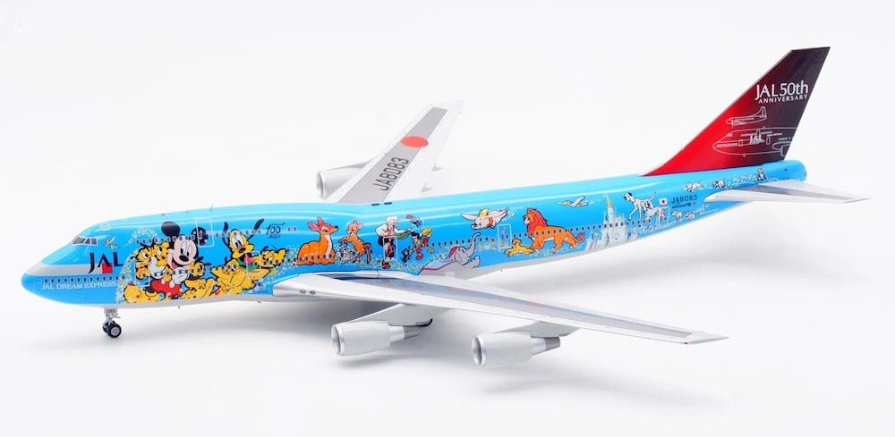 SQ Wings L2061 1:200 AL B747-400 JA8083 NO.3/"JAL 50th Anniversary (Bl – MTS Aviation Models