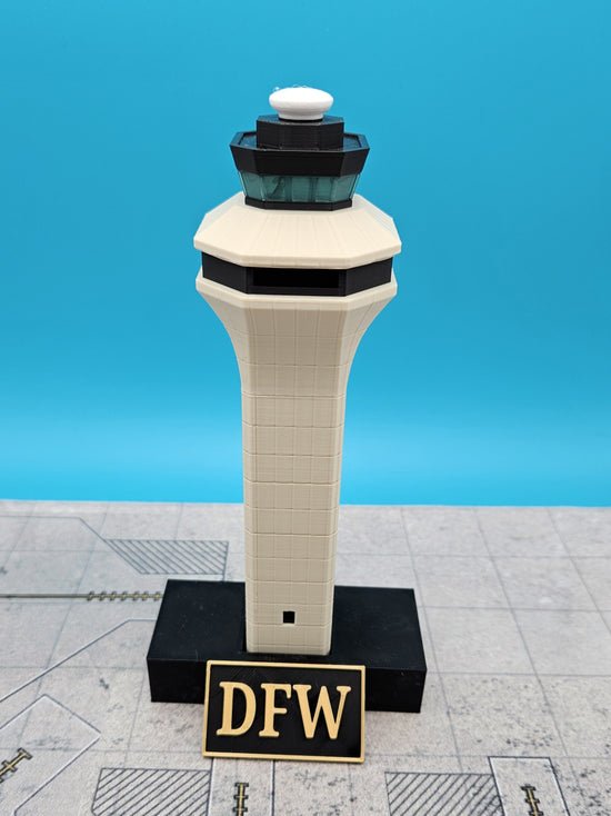 1:400 Dallas Forth Worth East(West) Air Traffic Control Tower (DFW ...