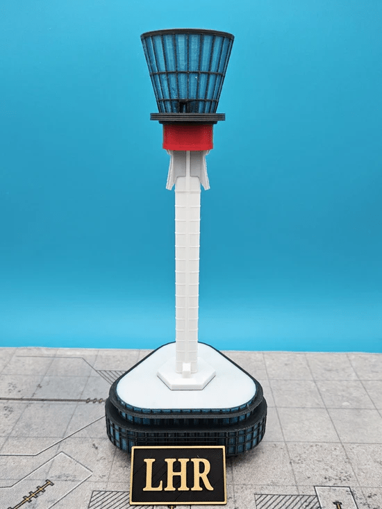 Tarmac Designs 1:400 Heathrow ATC Tower (LHR – MTS Aviation Models