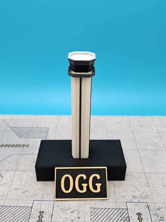 Tarmac Designs 1:400 Kahului Airport ATC Tower (OGG) – MTS Aviation Models