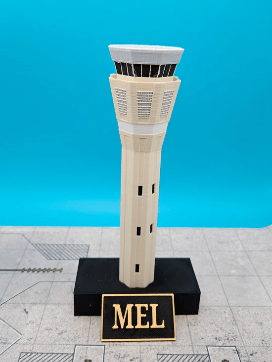 Tarmac Designs 1:400 Melbourne Airport ATC Tower (MEL) – MTS Aviation ...