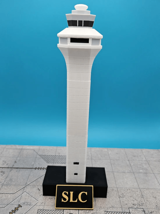 Tarmac Designs 1:400 Salt Lake City ATC Tower (SLC) – MTS Aviation Models