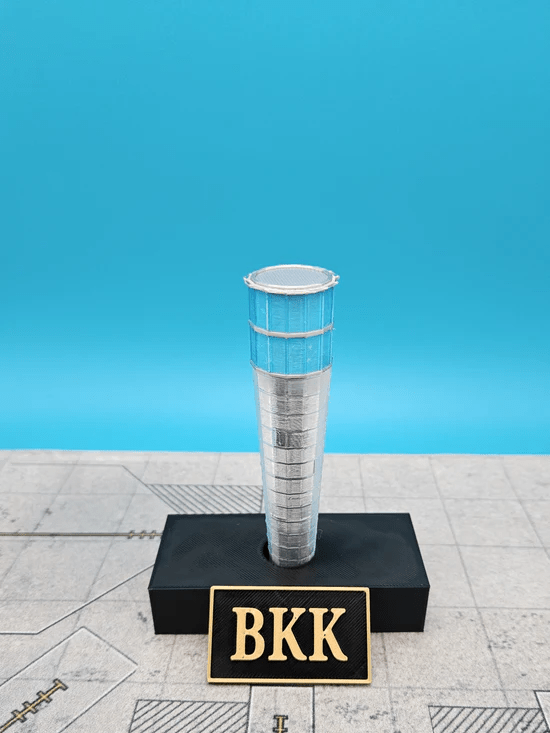 1:400 Suvarnabhumi Airport Small Air Traffic Control Tower (BKK) – MTS ...