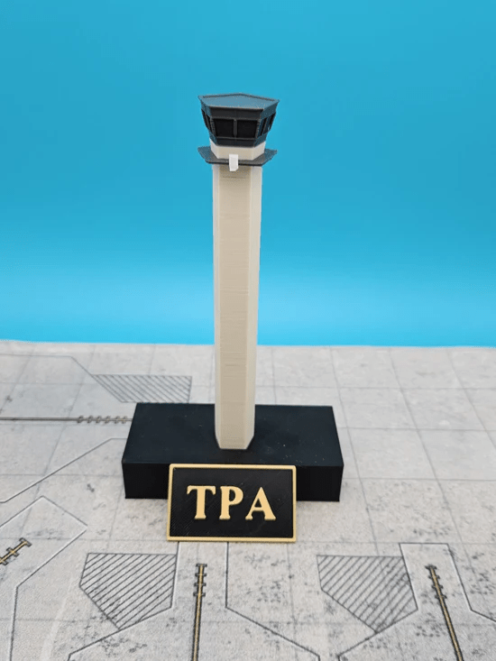 Tarmac Designs 1:400 Tampa International Airport ATC Tower (TPA) – MTS ...